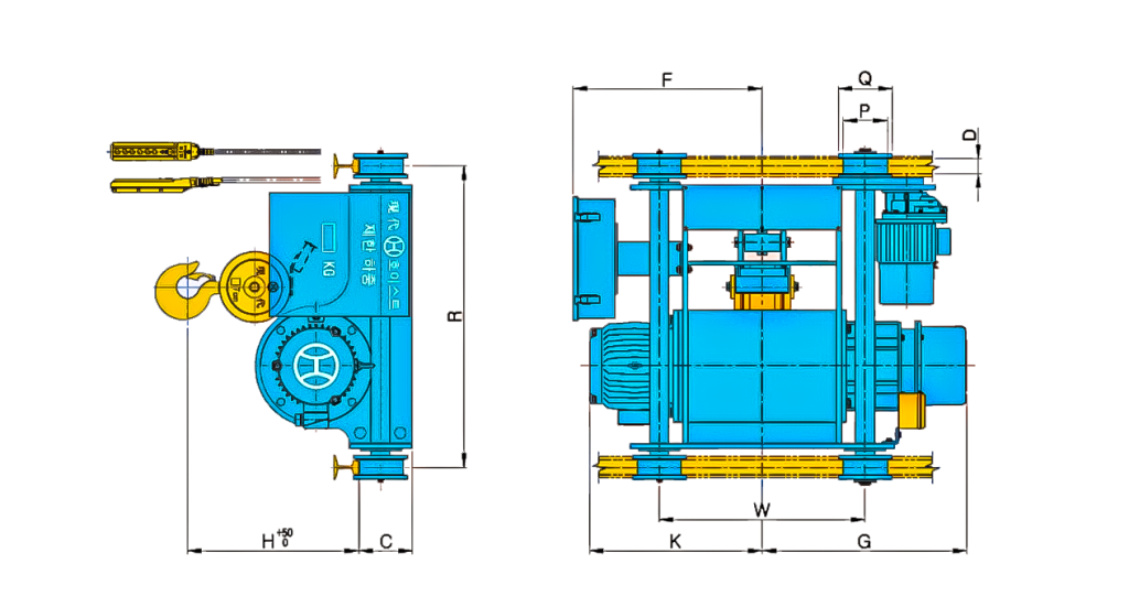 Polipasto Birriel de Cable - Aceros Mareli
